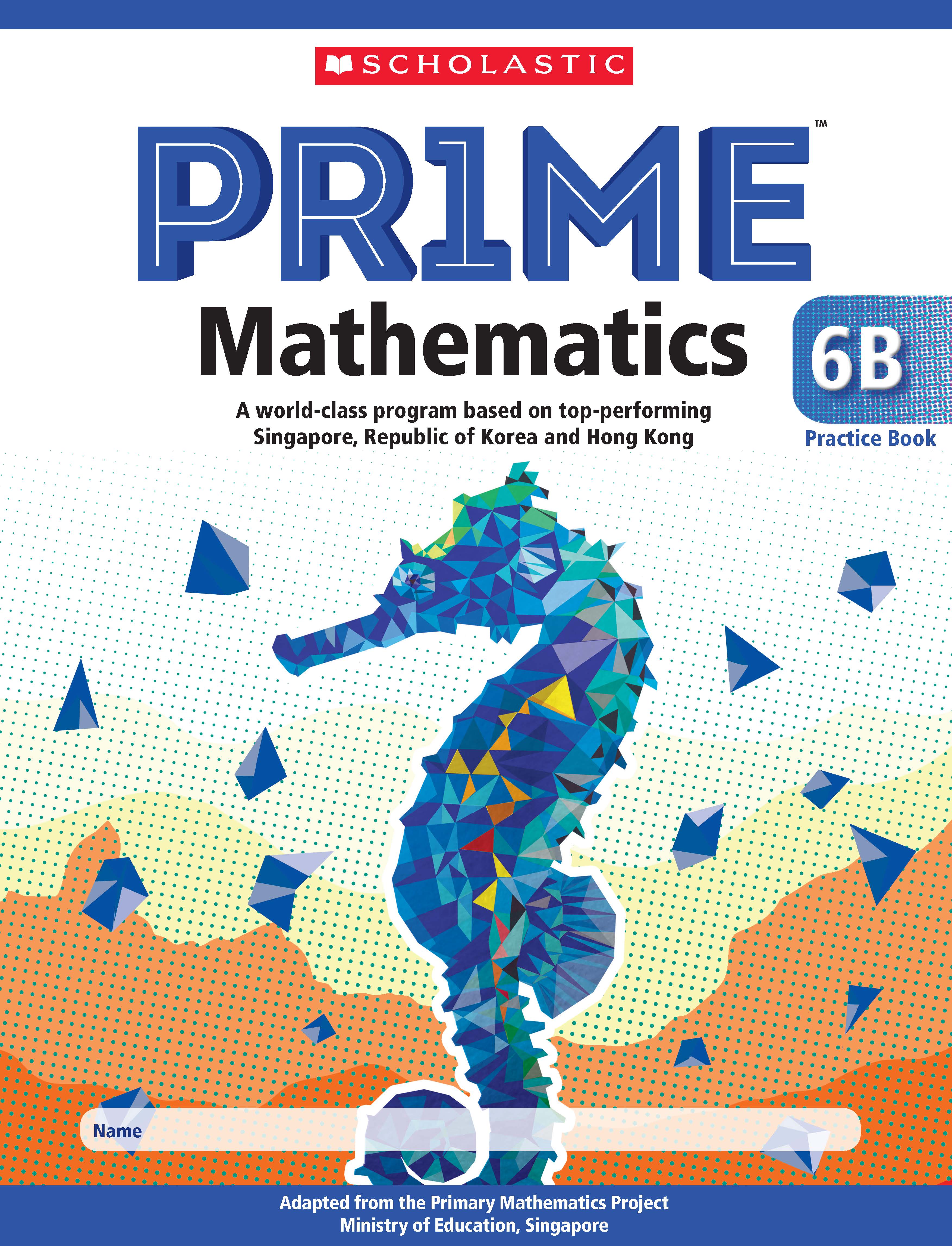 Prime Mathematics Practice Book 6B