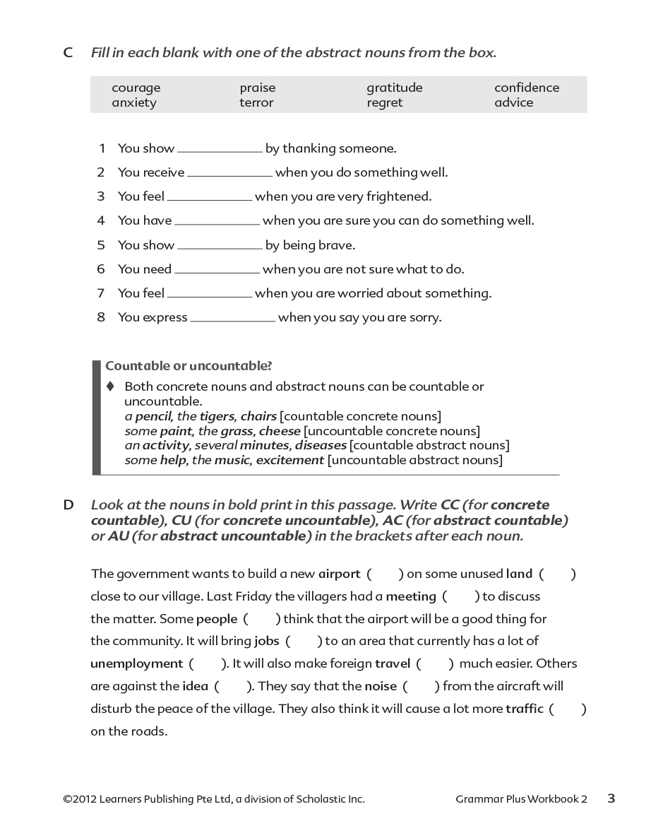 Learner Sample Grammar Plus Workbook 2 Scholastic International Learner Sample Grammar Plus Workbook 2 Scholastic International